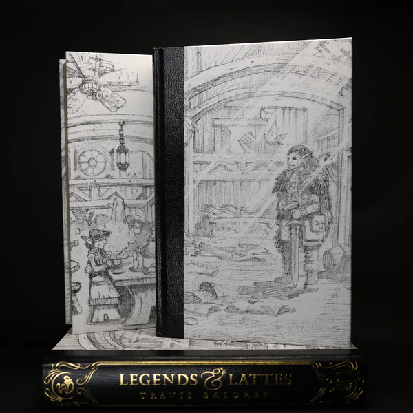 'Legends & Lattes' Illustrated Deluxe Edition - Wraithmarked